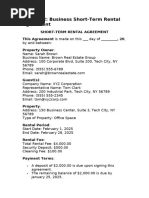 Enercare Rental Contract Assumption Form | PDF | Lease | Law And Economics