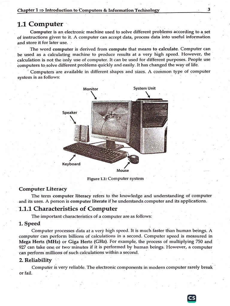 What is Computer, and its Components | PDF