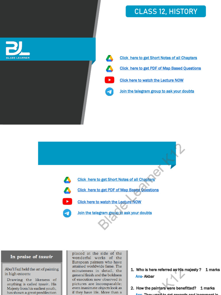 Class 12 History: Source-Based Q&A | PDF | Mahatma Gandhi | Indian ...