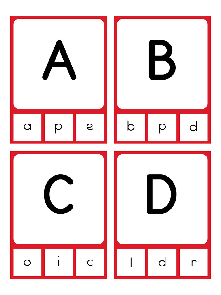 Cartes À Pincer - Capitales - Script | PDF