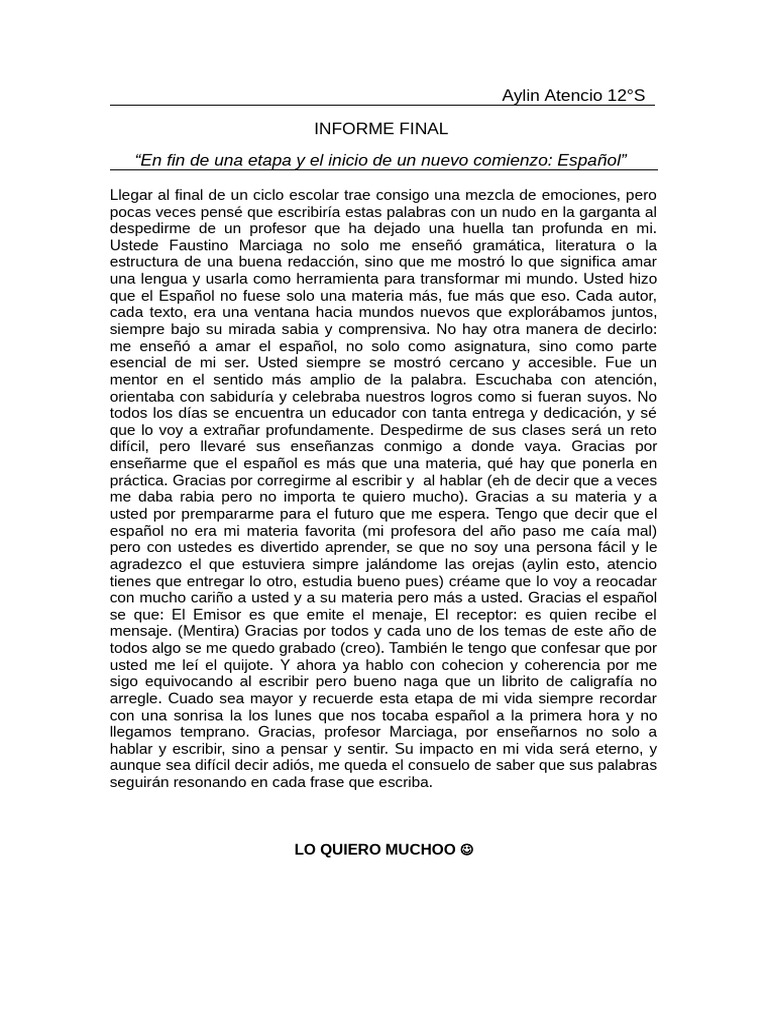 Informe Final 2 | PDF