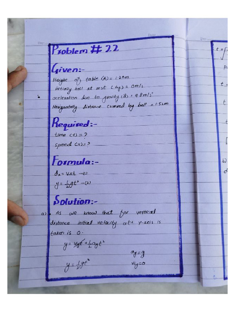 BS Physics Assignment #1 | PDF
