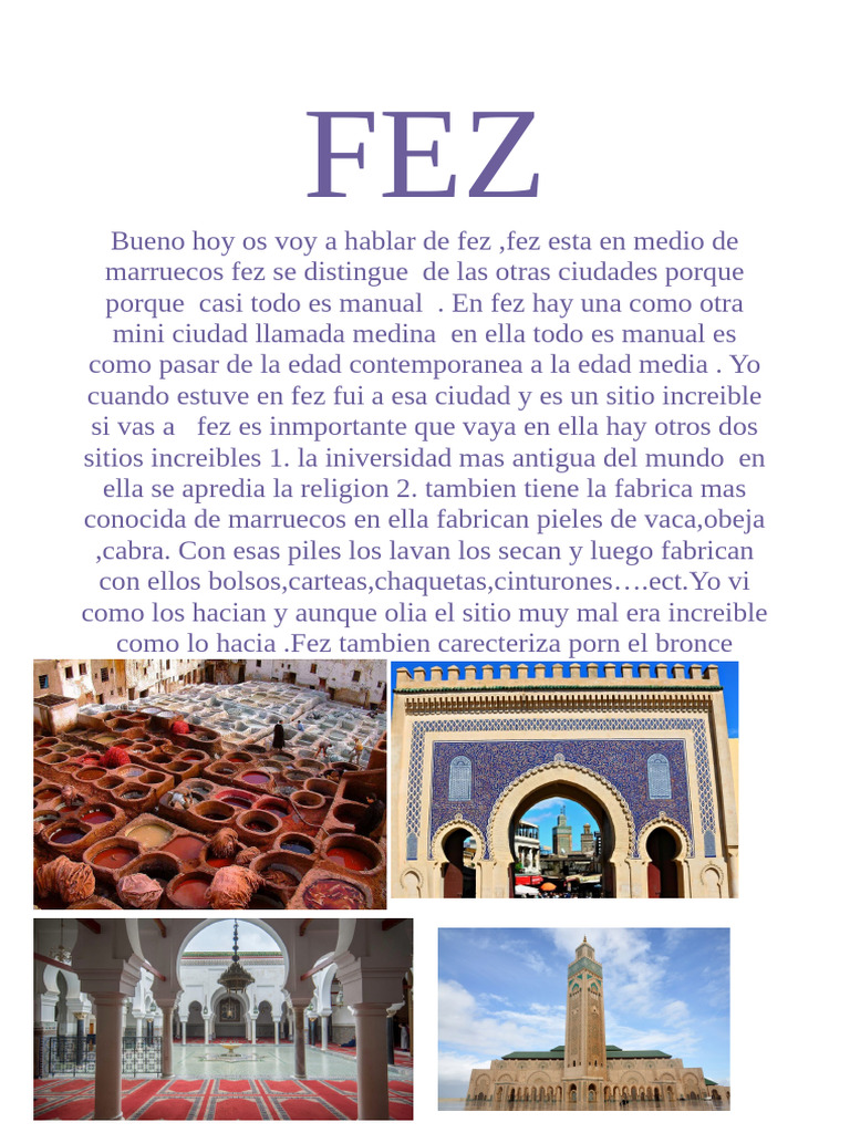 Fez | PDF