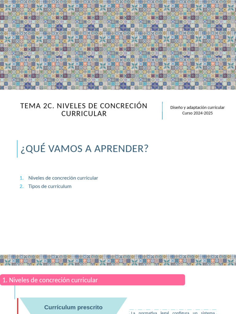 TEMA 2c | PDF | Plan de estudios | Evaluación