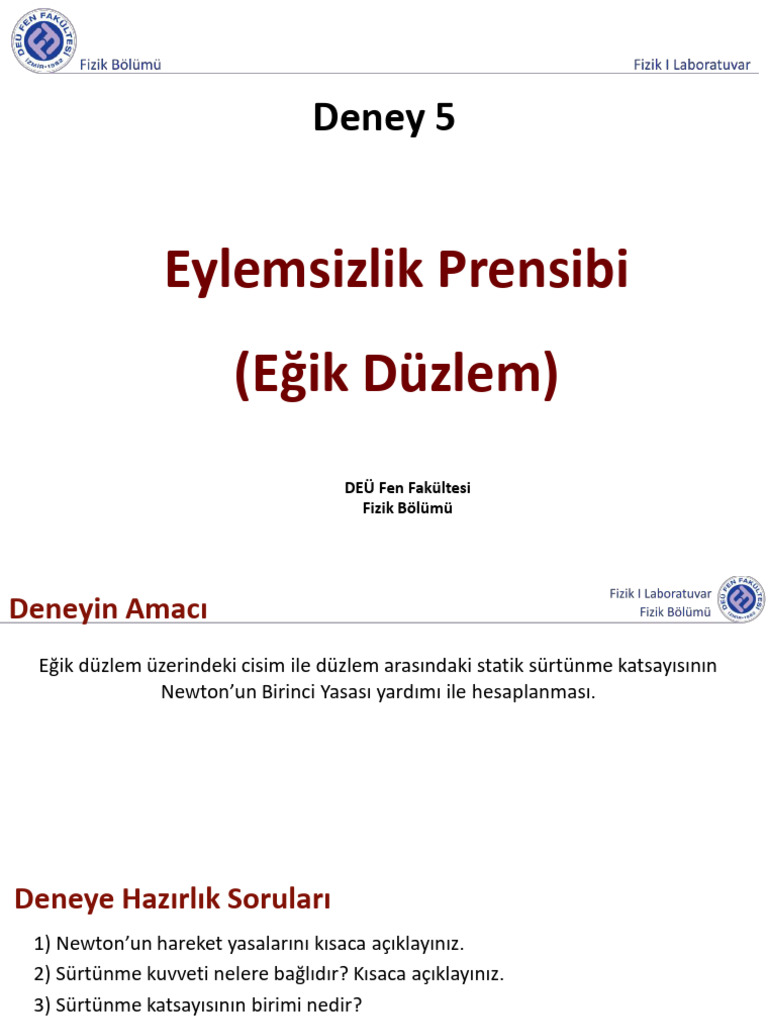Deney_05_Sunum_Egik Duzlem_compressed | PDF