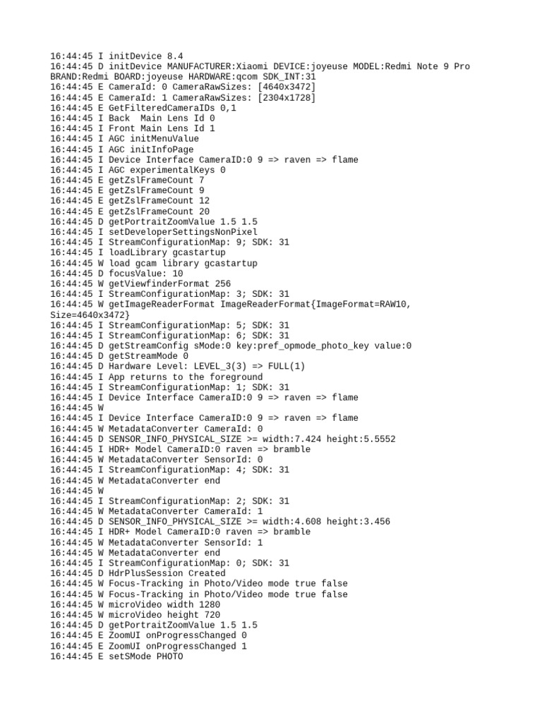 Log 20250102 | PDF | Software Development Kit | Information Appliances