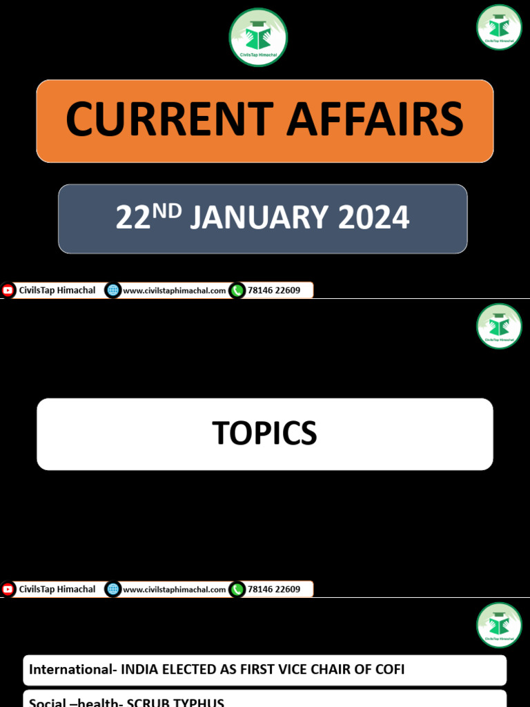 22nd Jan | PDF