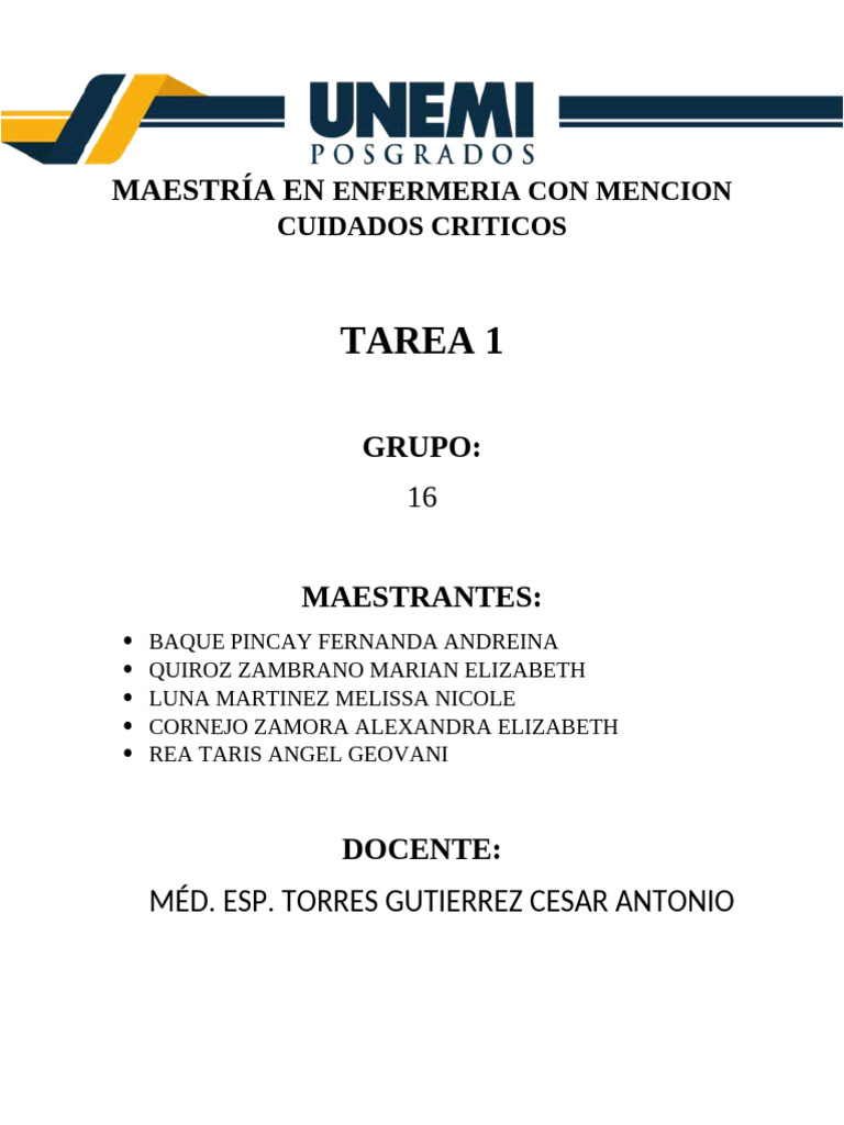 TAREA 2 MODULO 4 | PDF | Carrera | Causas de la muerte