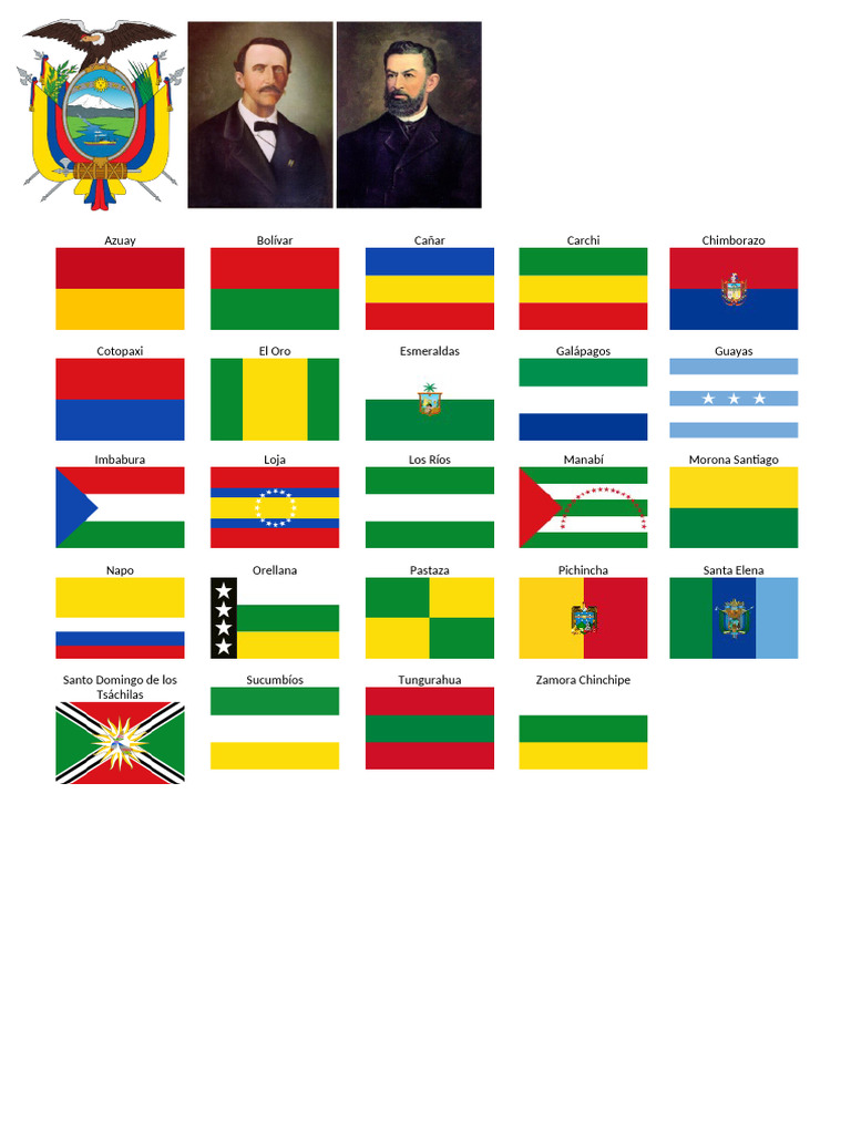 Banderas de Las Provincias Del Ecuador | PDF