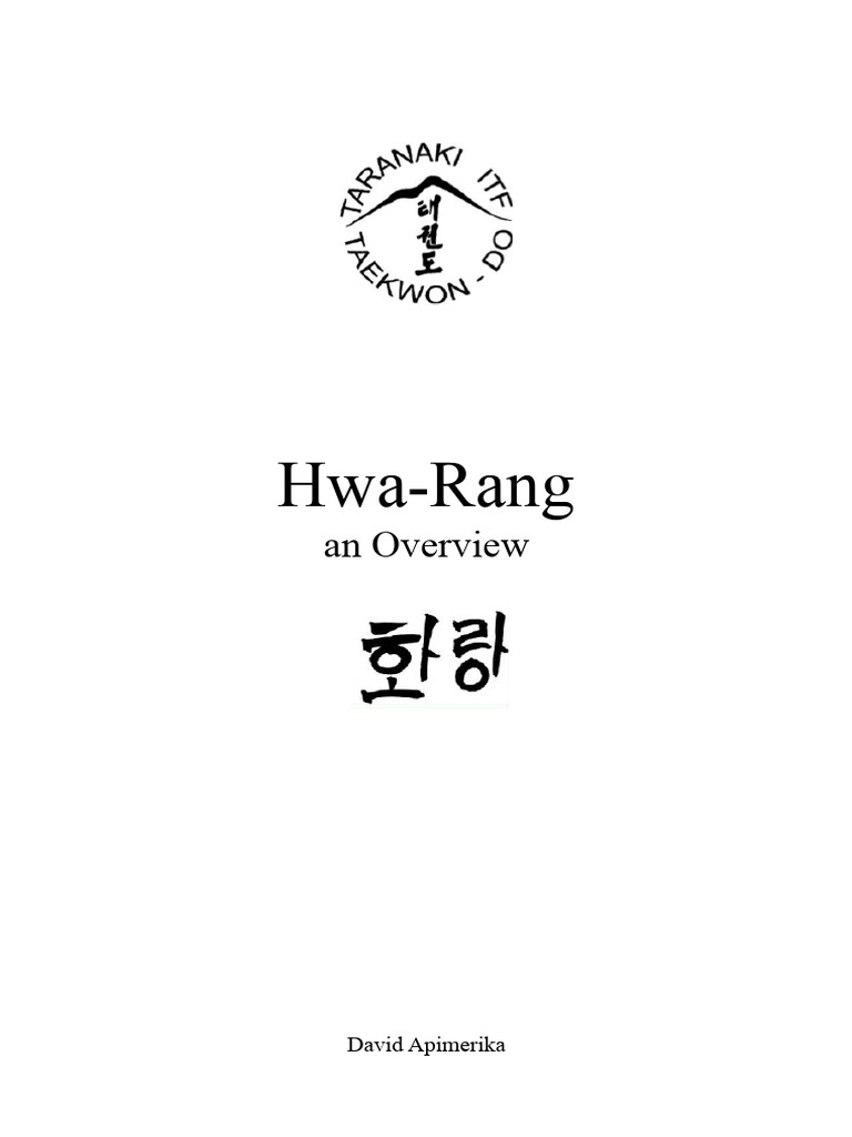 Hwa_Rang | PDF | Taekwondo