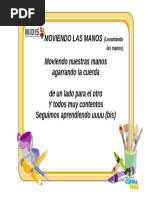 Material Grafico - Cancion Hola Hola-Vanessa Mispireta-Canta Maestra | PDF