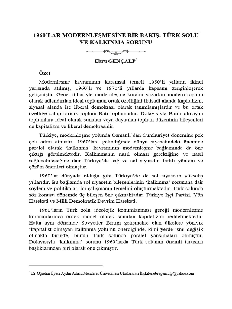 Ebru GENCALP | PDF