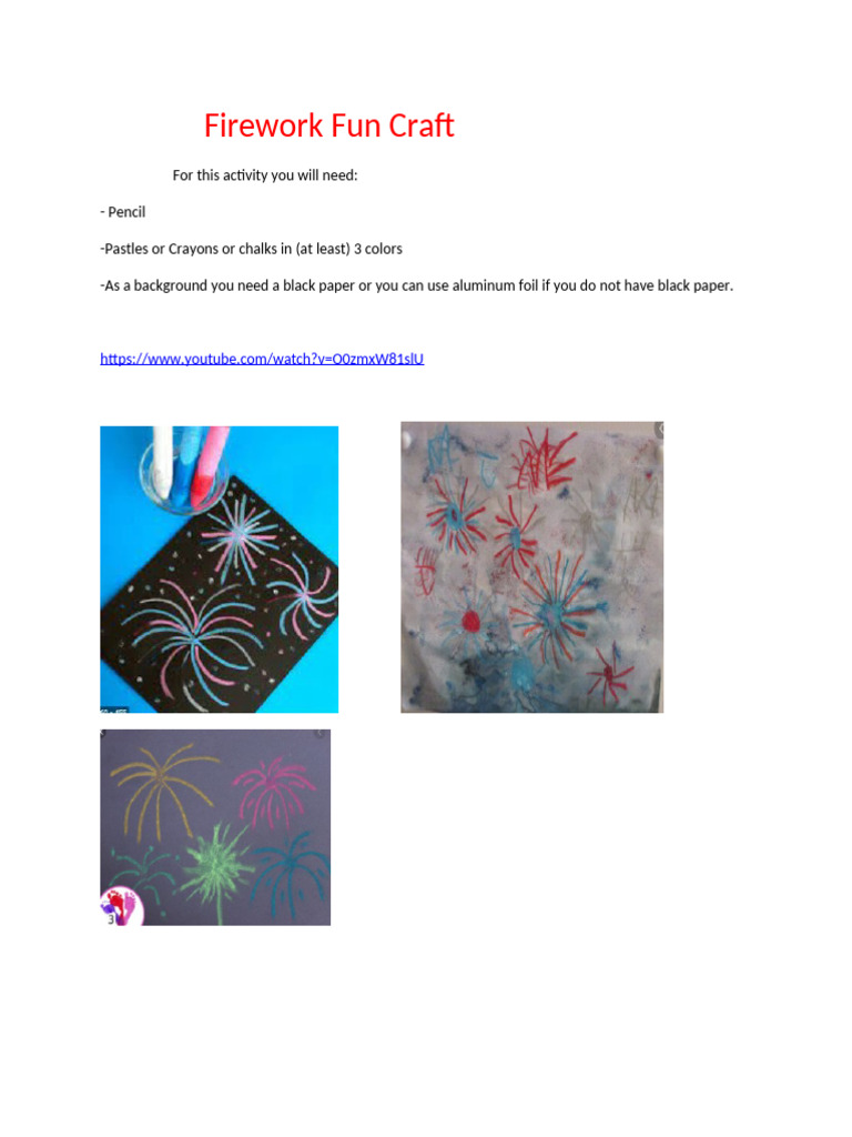 firework craft | PDF