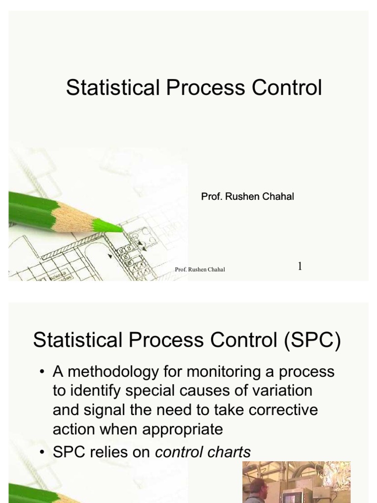 Statistical Process Control | PDF