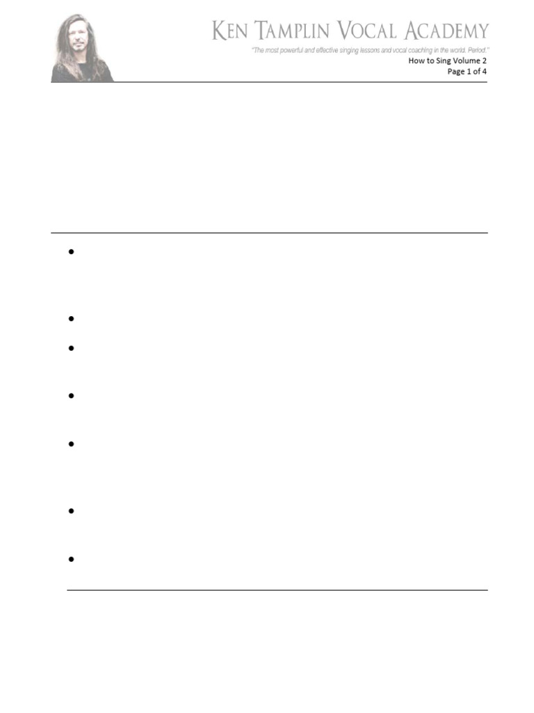How To Sing-Vol-2-V20 | PDF | Singing | Human Voice