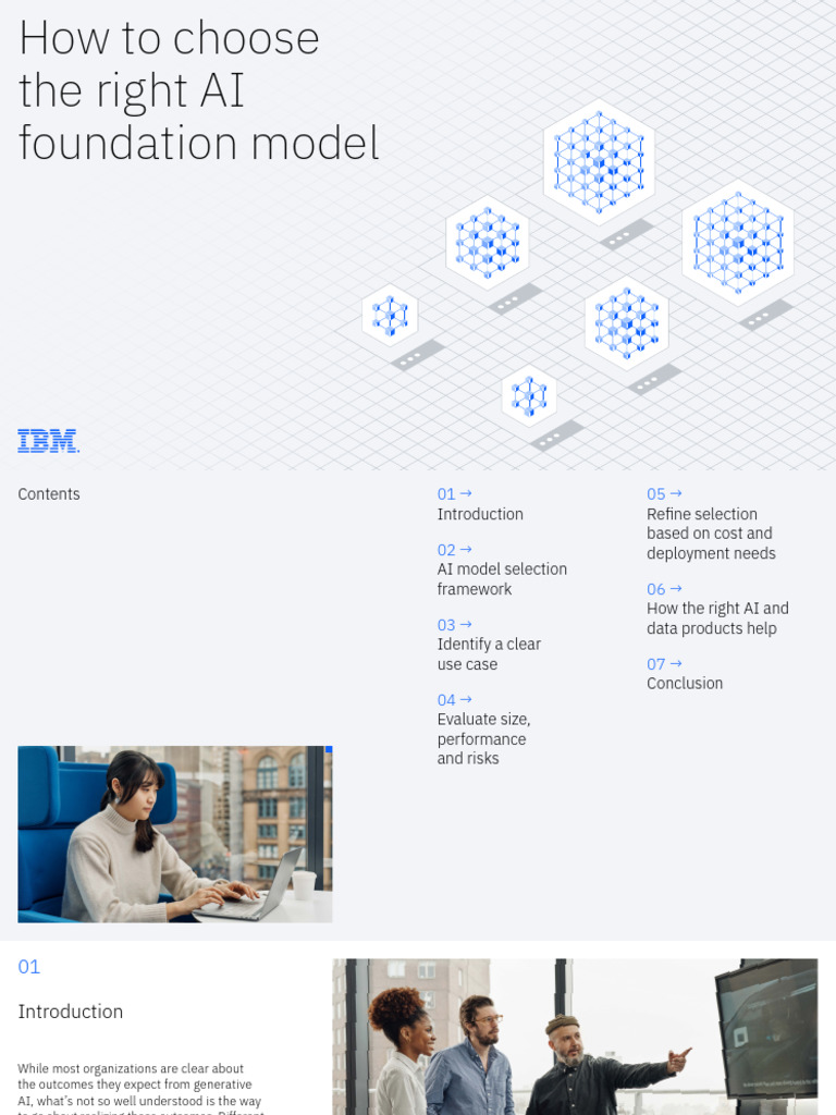 How To Choose The Right Ai Foundation Model | PDF | Artificial ...