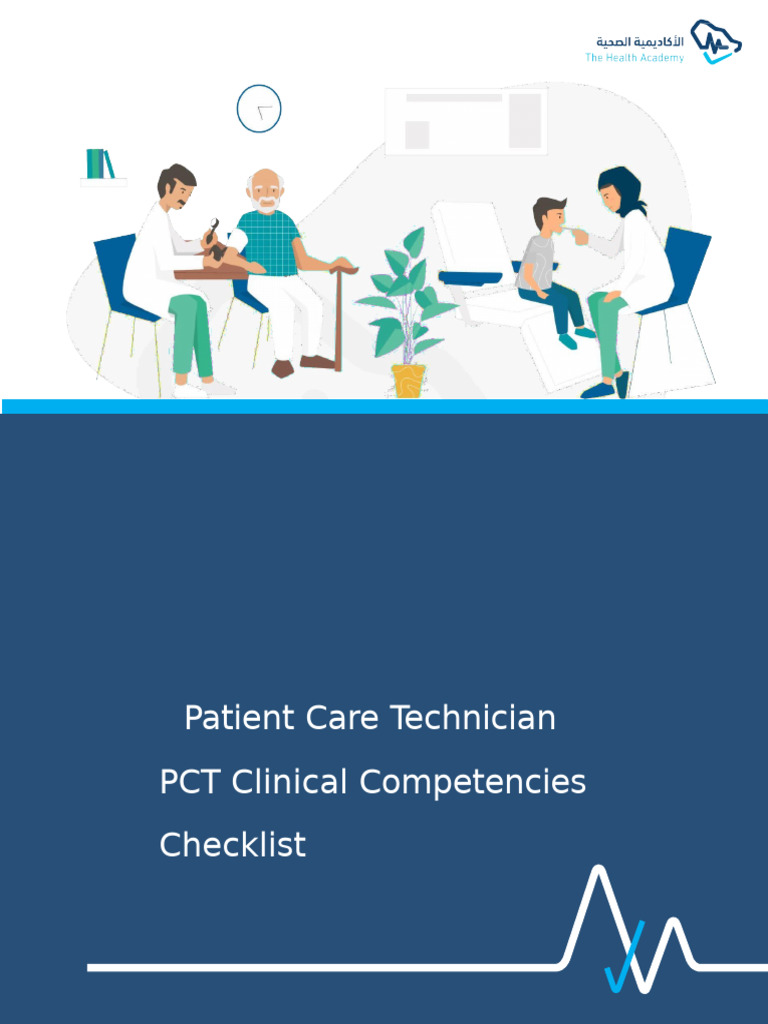 Patient Care Technician Competency Checklist | PDF | Cardiopulmonary ...