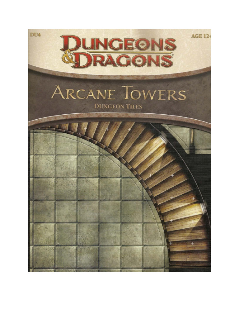D&D - Dungeon Tiles - Arcane Towers - Biblioteca Élfica | PDF
