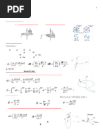 Class 12 Magnetic Effect Formula Sheet | PDF | Magnetic Field | Quantity