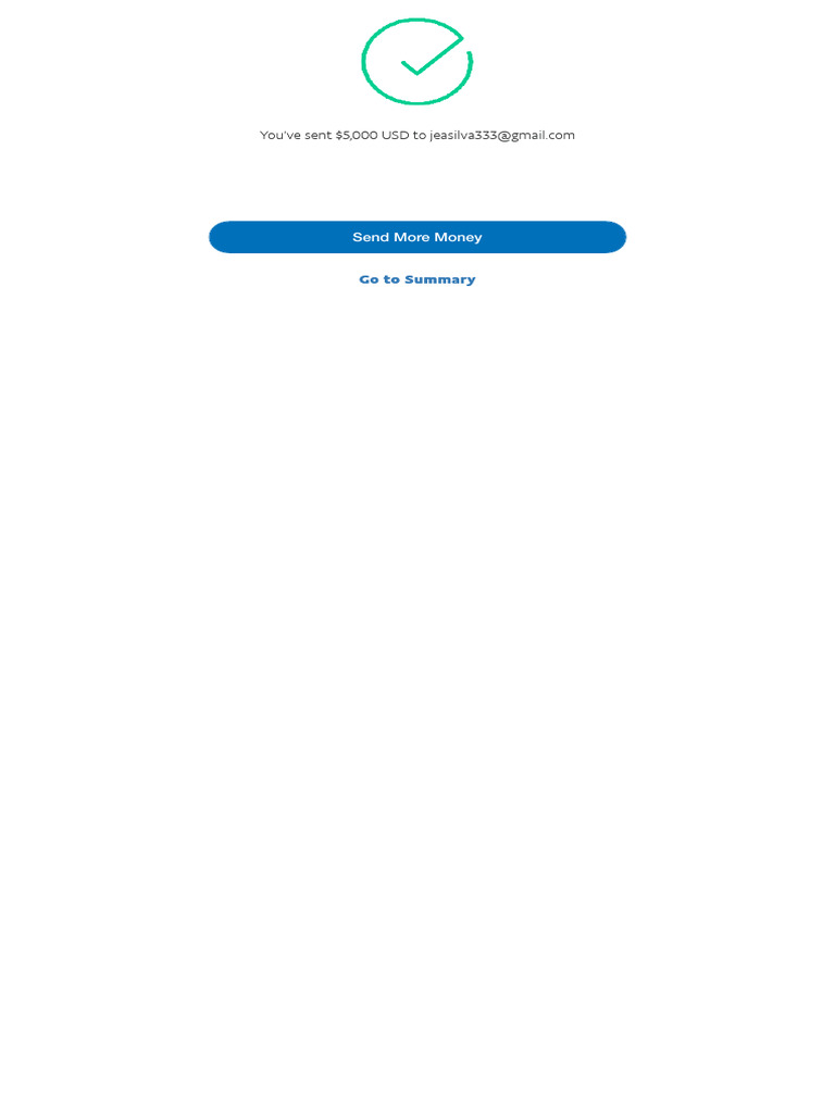 Send More Money: Go To Summary Go To Summary | PDF