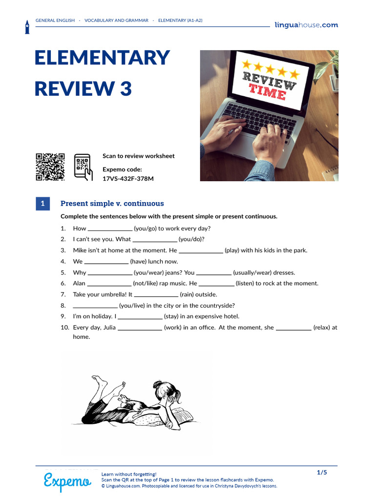 Elementary Review 3 British English Student Ver2 | PDF | Cuisine | Foods