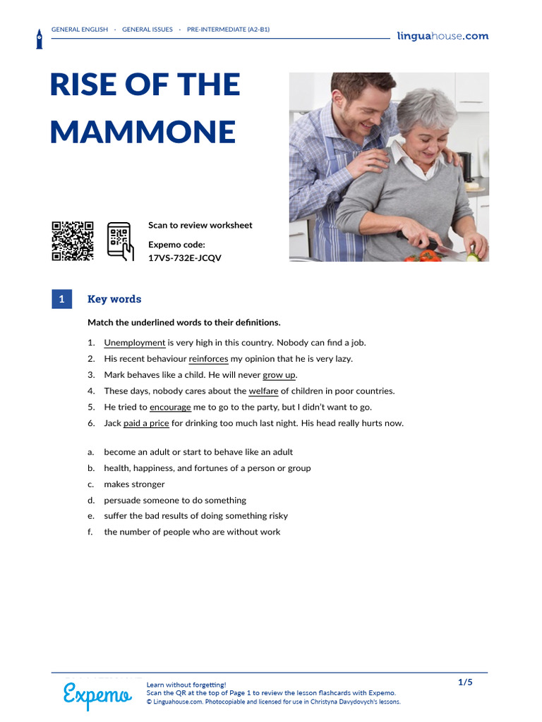 Rise of The Mammone British English Student Ver2 | PDF