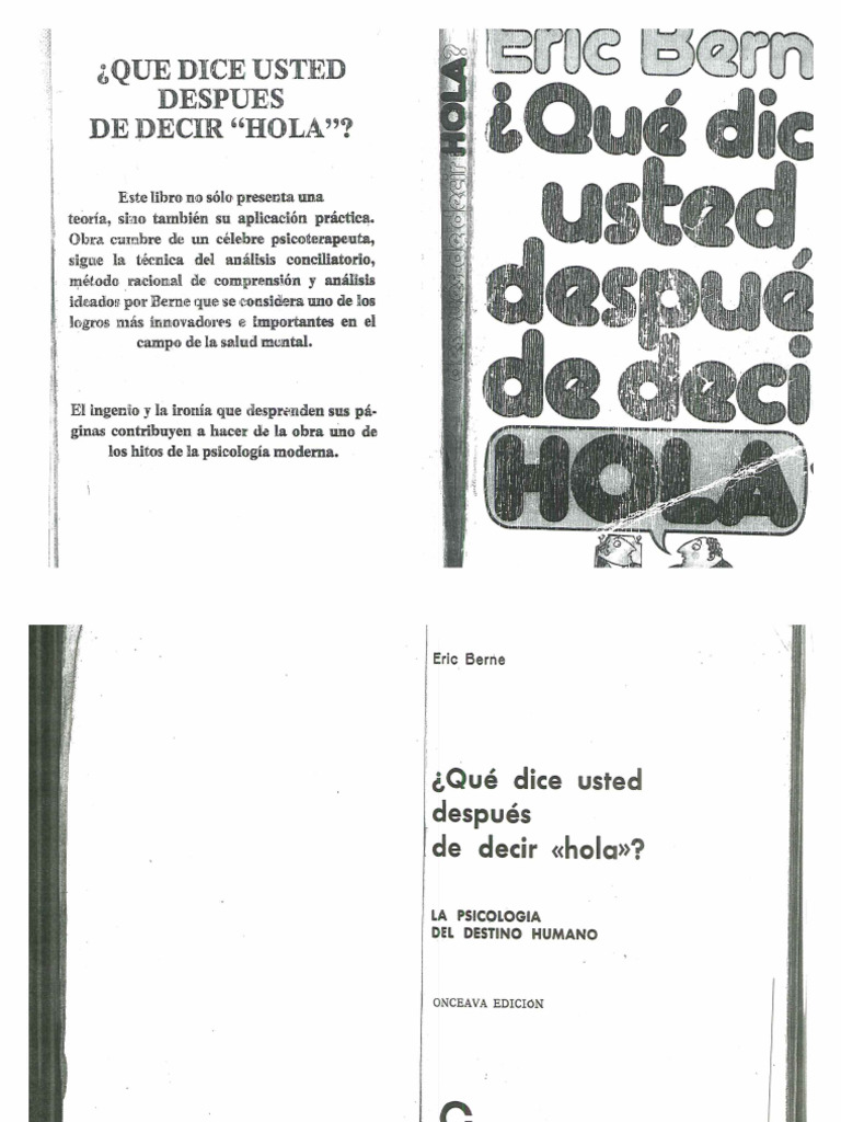 Que Dice Usted Despues de Decir Hola Eri | PDF