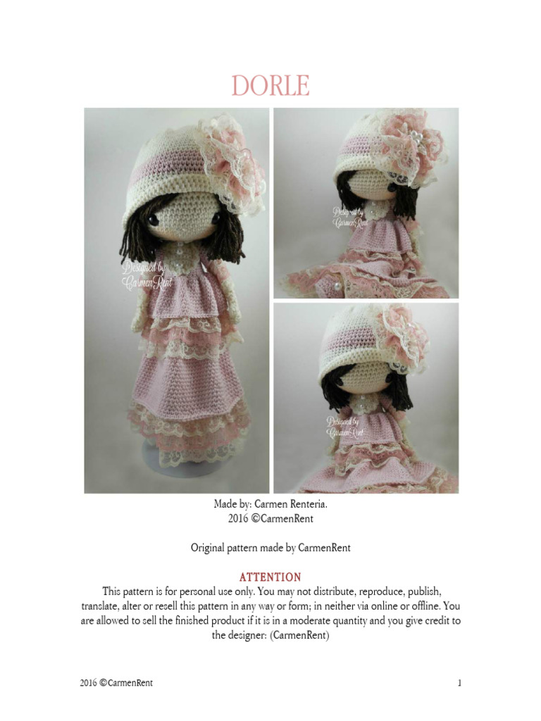 Dorle | PDF | Crochet | Yarn