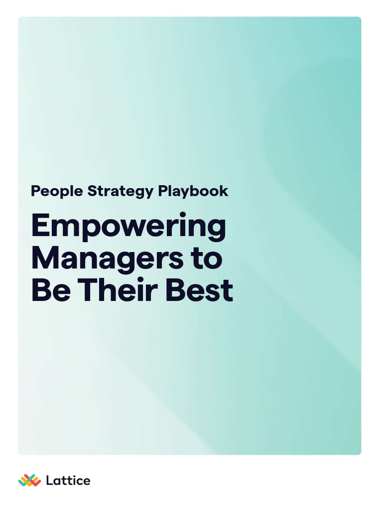 67601c4fbdb99ed7bb6b2a06 - Empowering Managers To Be Their Best | PDF ...