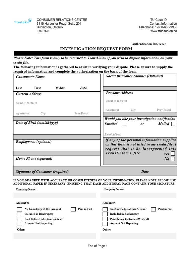 Credit-Investigation-Request-Form-en | PDF