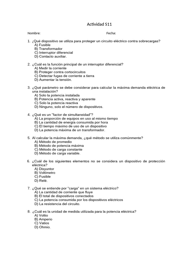 Actividad S11 | PDF