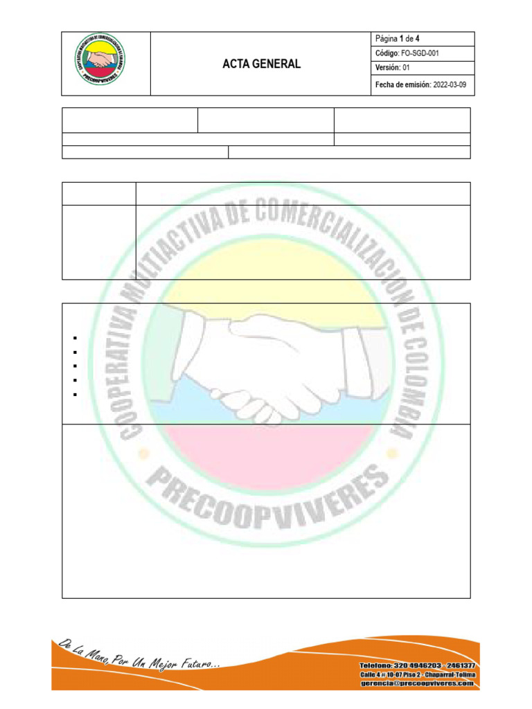 UDS1 Y 4_ ACTA PREVENCION USO DE LA POLVORA pdf | PDF | Póliza de seguros