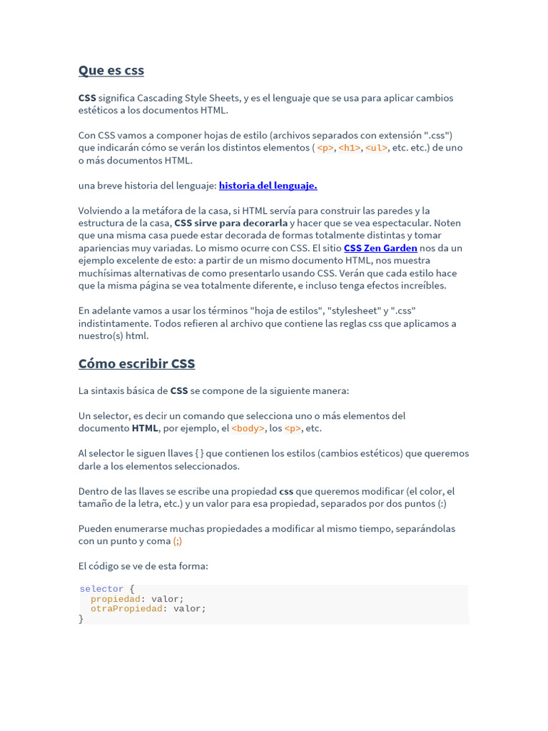 01-4TO - Computacion CSS | PDF | HTML | Red mundial