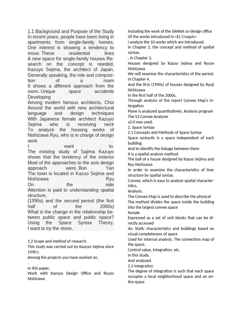 Spatial Strukture English | PDF | Integral | Room