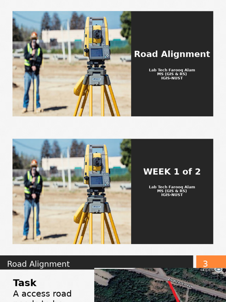 Road Alignment Project Overview | PDF | Slope