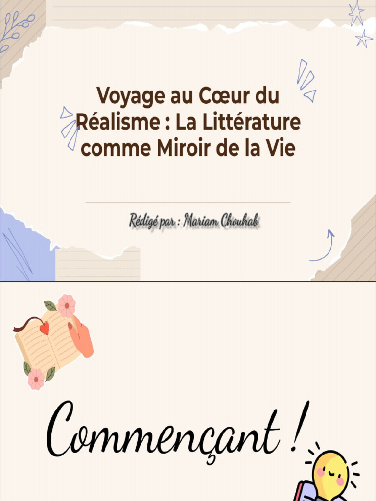 Le Réalisme (Littérature) | PDF