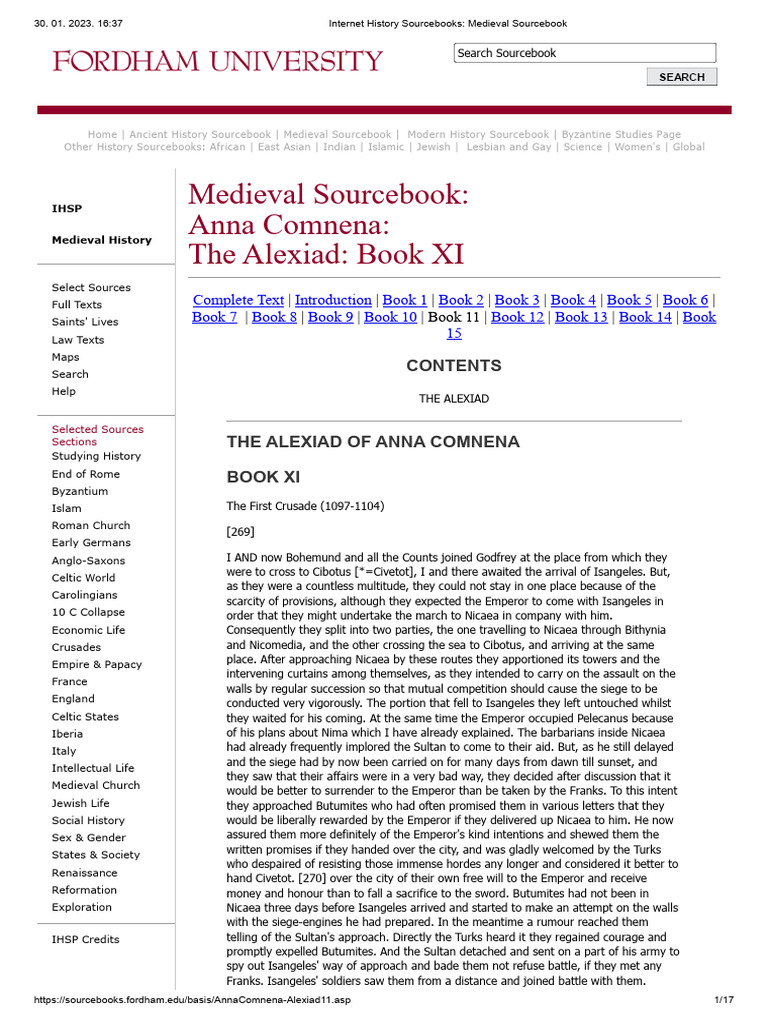 Internet History Sourcebooks - Medieval Sourcebook | PDF | Franks ...