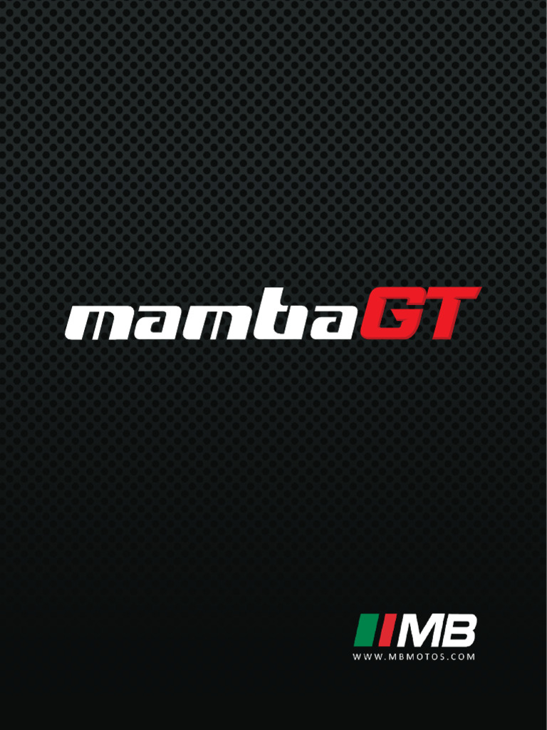 Manual Mamba GT | PDF | Motocicleta | Embrague