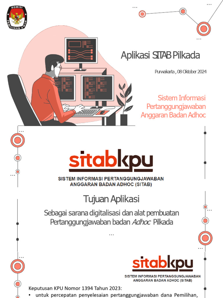 Aplikasi SITAB Pilkada Badan Adhock (PPK Dan PPS Purwakarta) | PDF
