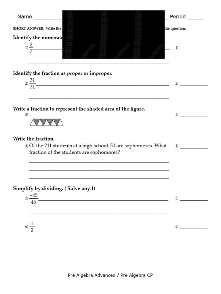 catreview | PDF | Arithmetic | Division (Mathematics)