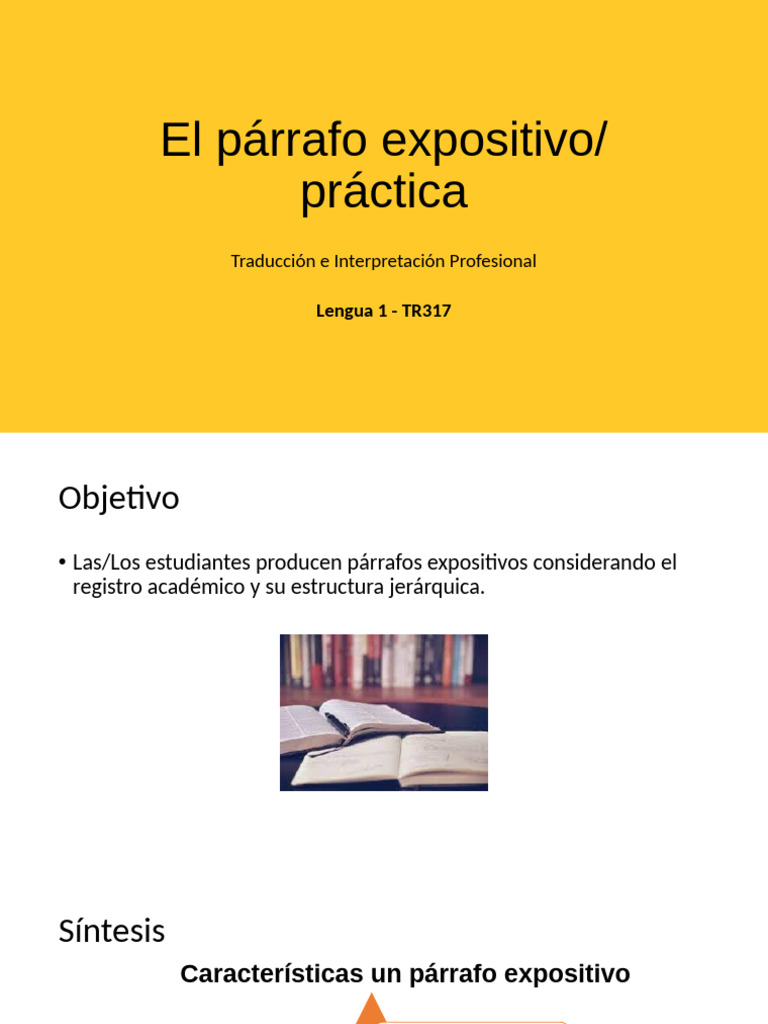 l1 2b - Parrafo Expositivo | PDF | Burocracia