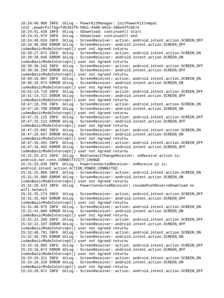 Developer Debug Log Analysis | PDF