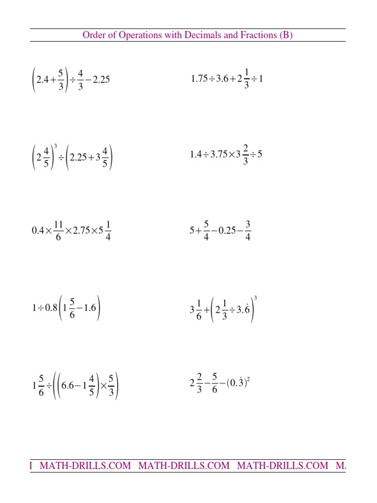 Ooo Fractions Decimals 002.1425432748 | PDF | Numbers | Mathematical ...