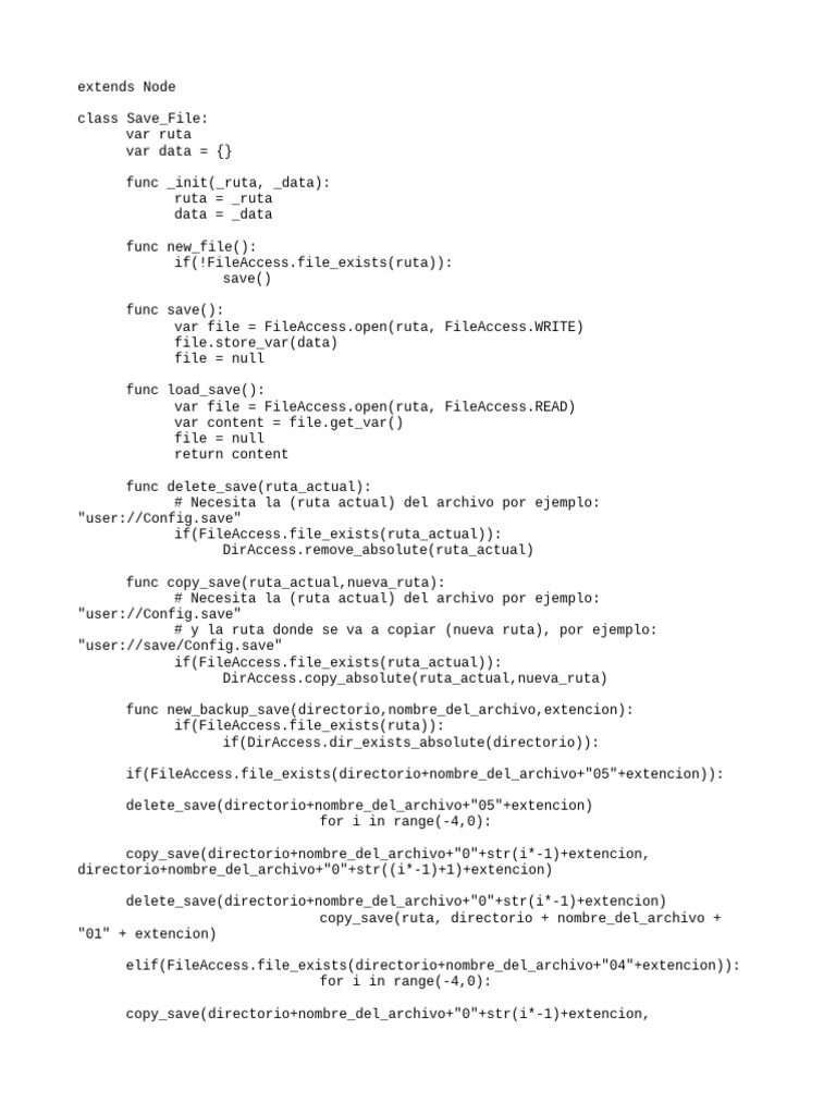 Save_File godot sistem | PDF