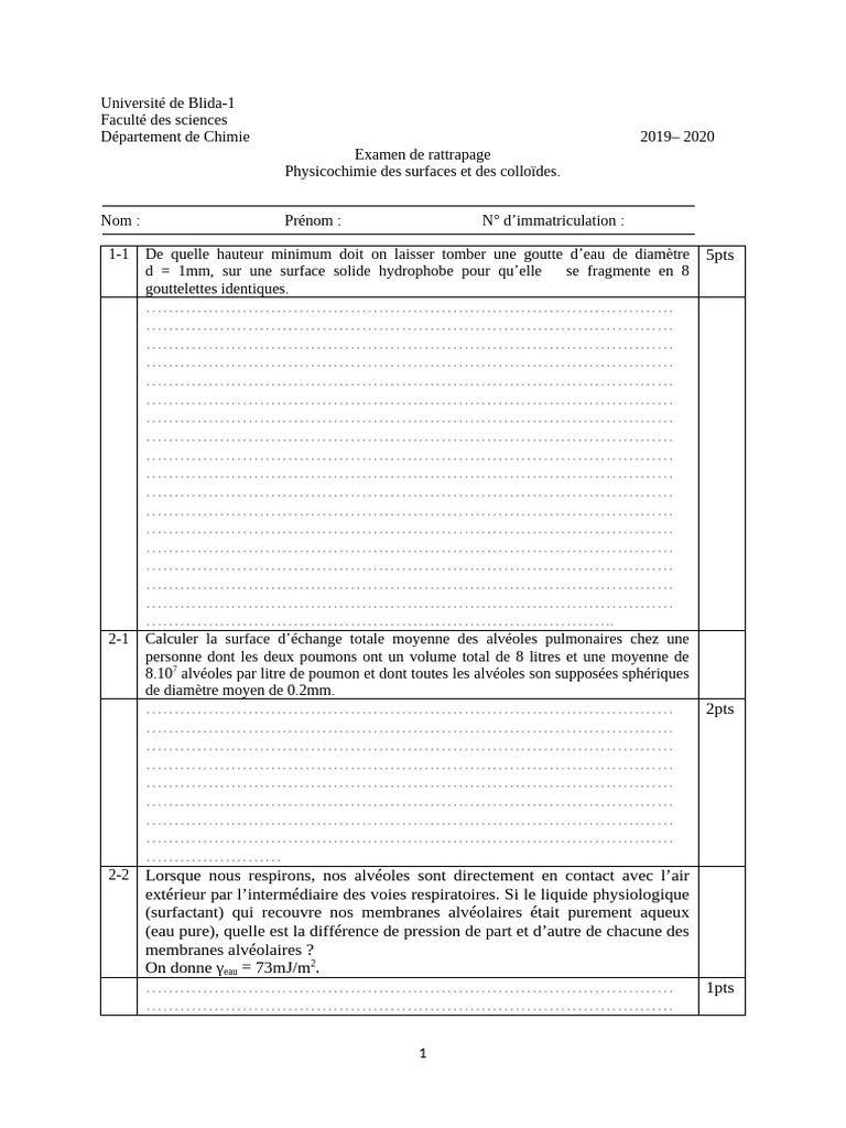 Examen de Rattrapage 2020 | PDF