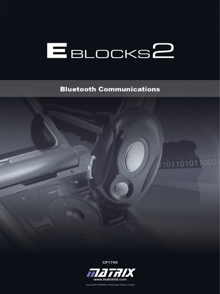 CP1795-01 Bluetooth | PDF | Bluetooth | Osi Model