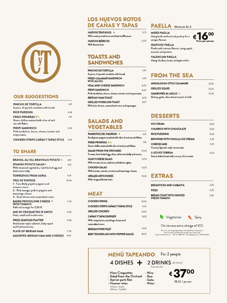 02 Menu Valencia Salon Ing | PDF