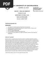 Unza - Law | PDF