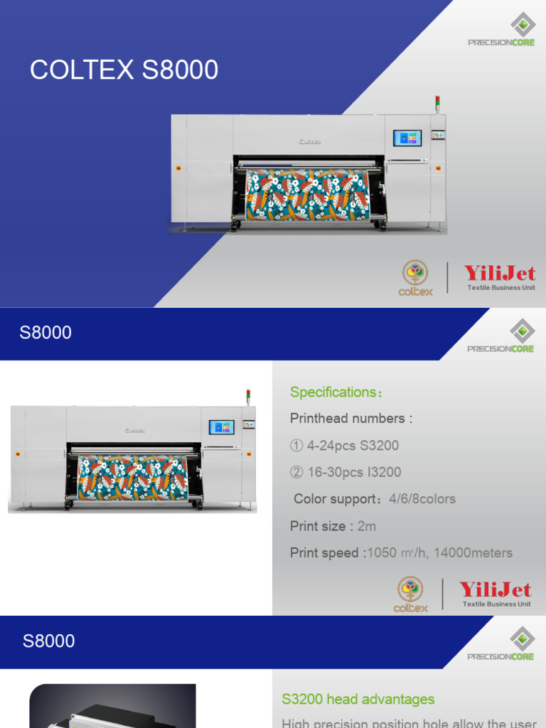 Dye Sublimation Printer S8000 | PDF | Printer (Computing ...