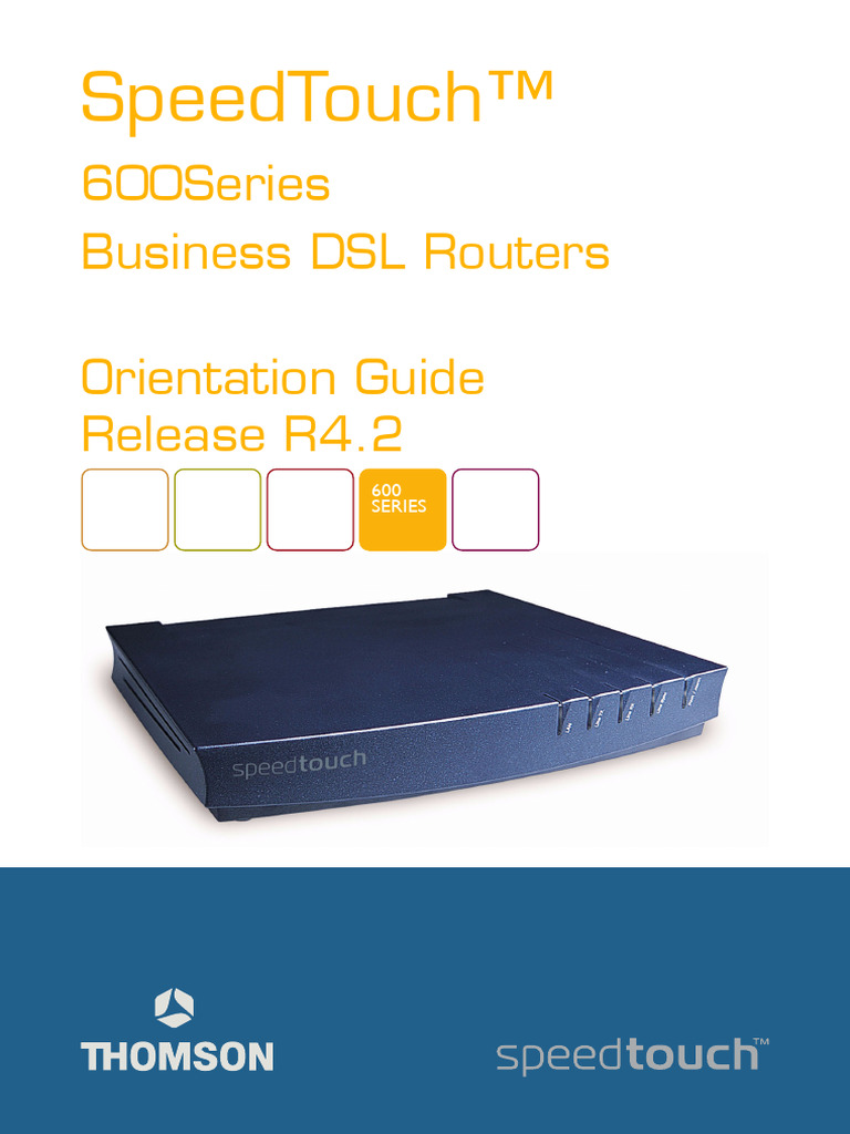 Speedtouch 600 Series | PDF | Digital Subscriber Line | World Wide Web